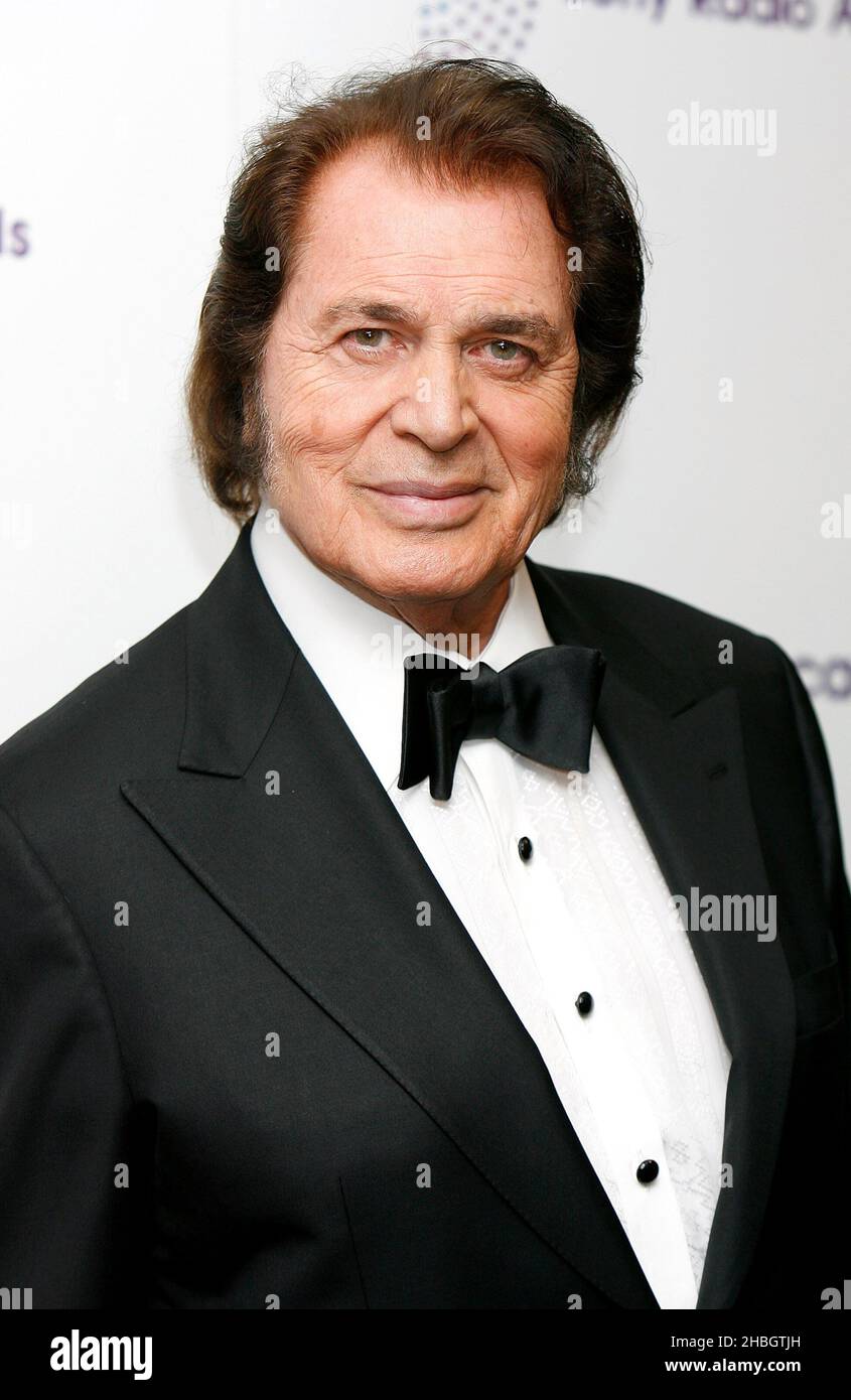 Englebert Humperdinck attending the Sony Radio Academy Awards, at the ...