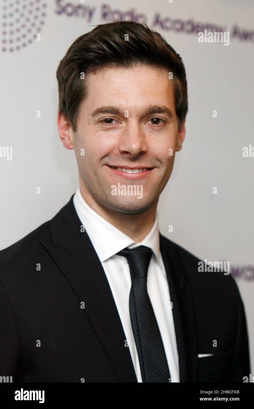 Rich clarke of capital radio attending the sony radio academy hi-res ...