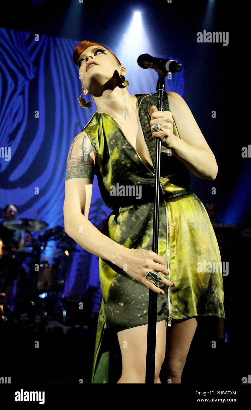 Ana Matronic of Scissor Sisters performs at the Shepherd's Bush Empire ...
