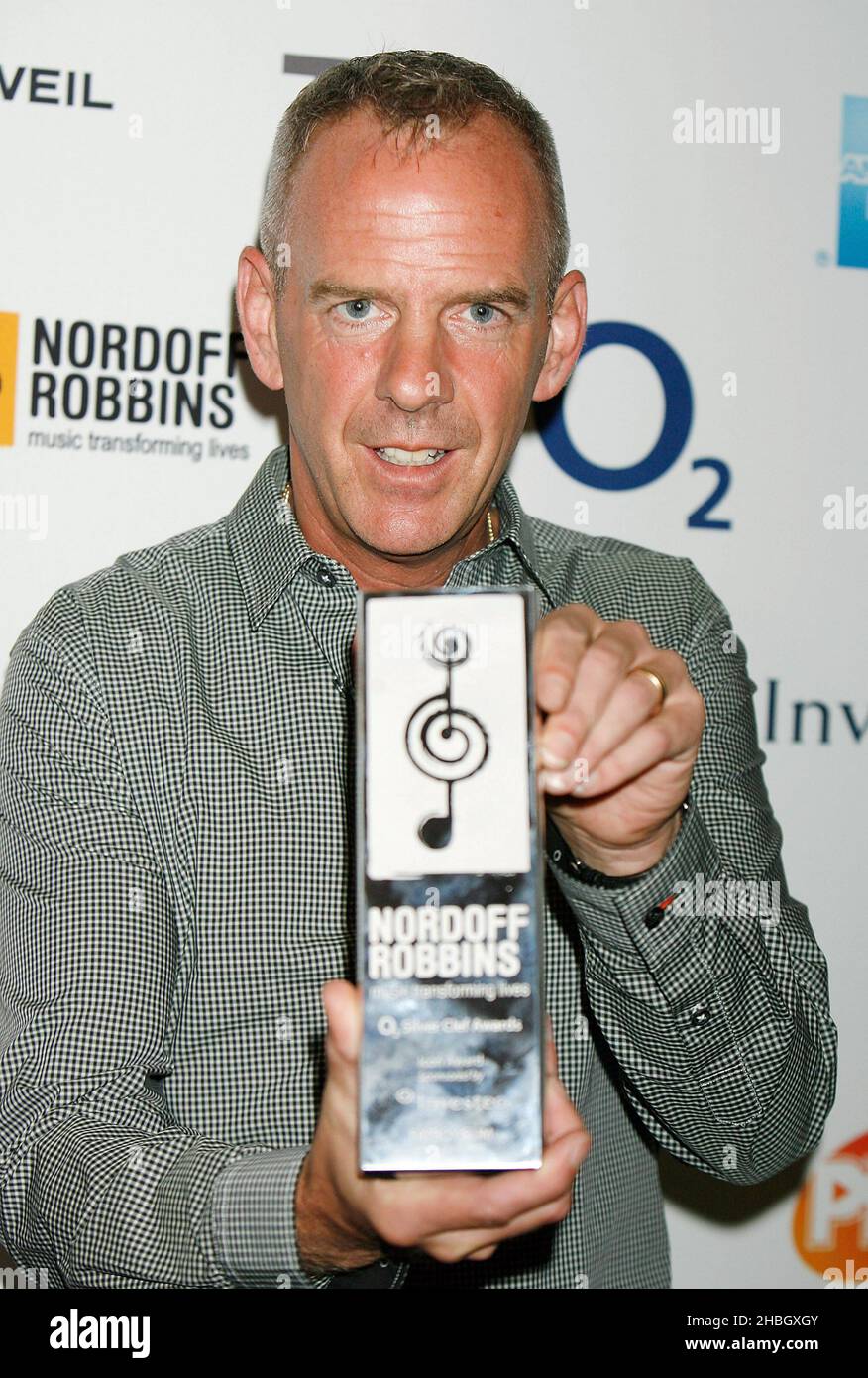 Norman Cook,Fat Boy Slim arriving at the Nordoff Robins 02 Silver Clef ...