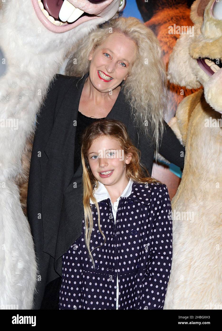 Debbie Bright arrives at the Ice Age 4 Continental Drift Gala Age 4 ...