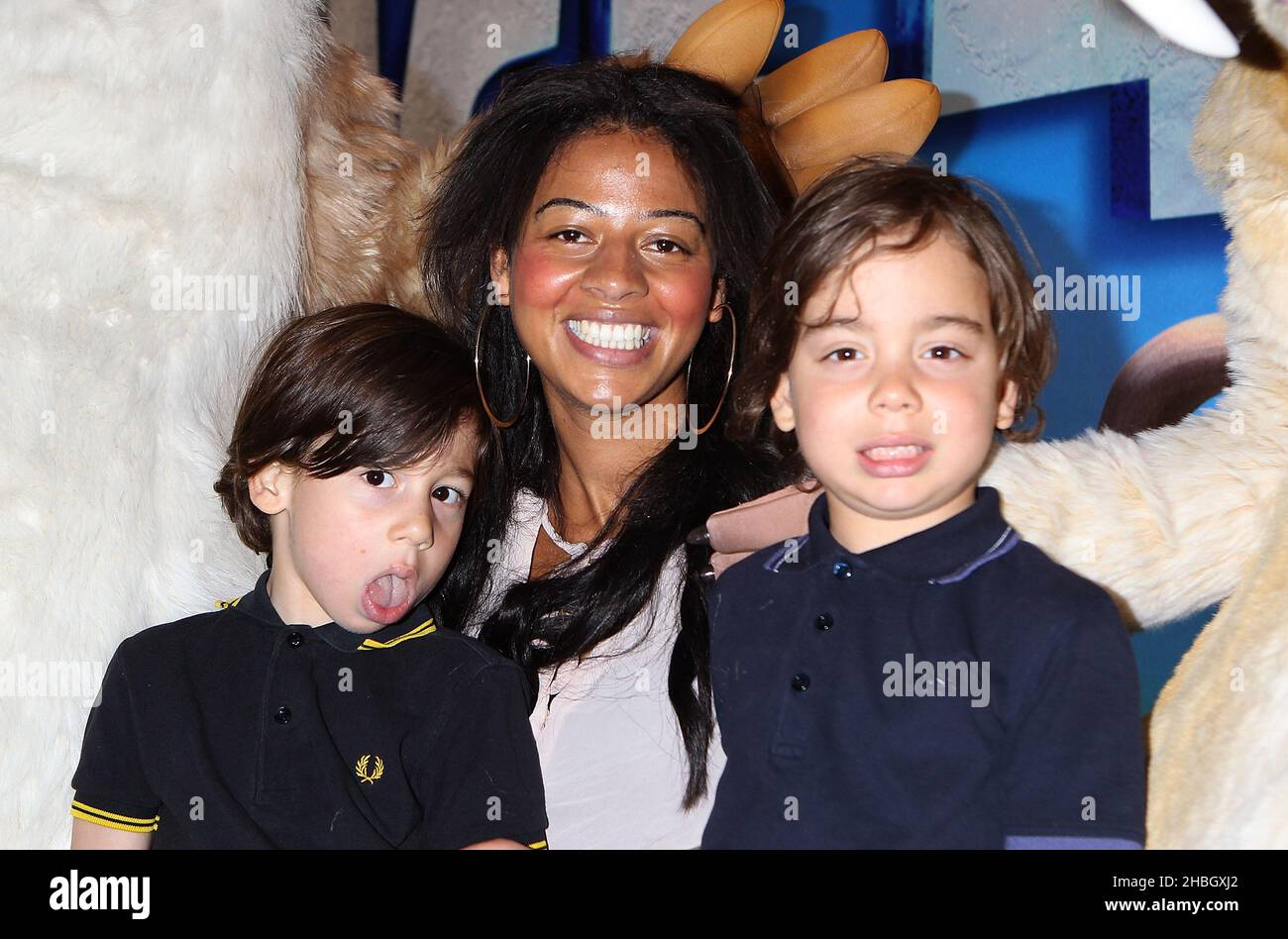 Joanna Riley arrives at the Ice Age 4 Continental Drift Gala Age 4 ...