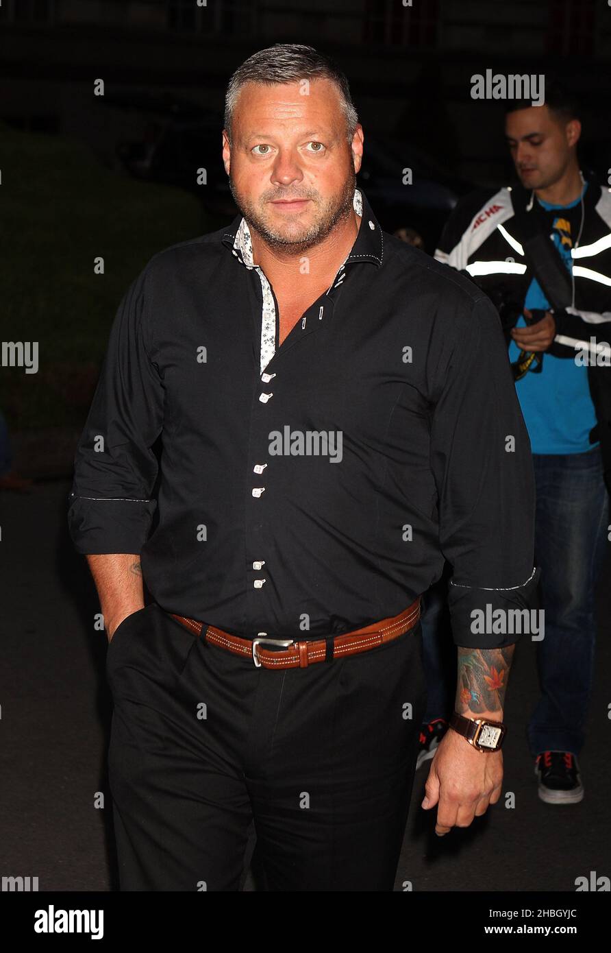 Mick Norcross of The Only Way is Essex arrives at the Smart Girls Fake ...
