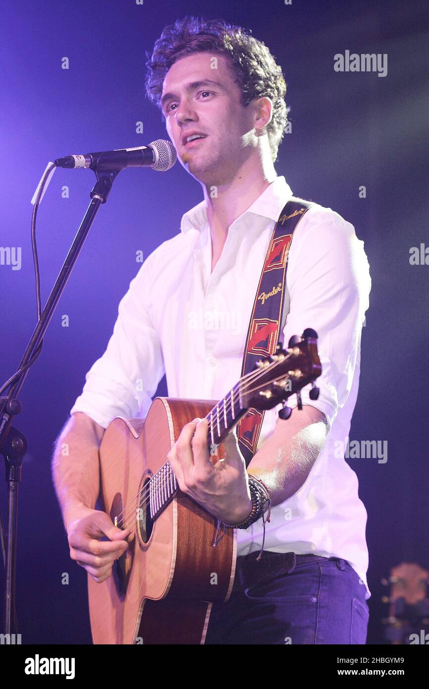 Andy Brown of Lawson perform at G-A-Y Heaven in London Stock Photo - Alamy
