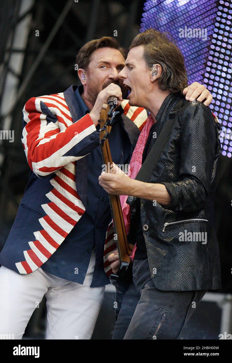 Simon le bon and john taylor hi-res stock photography and images - Alamy