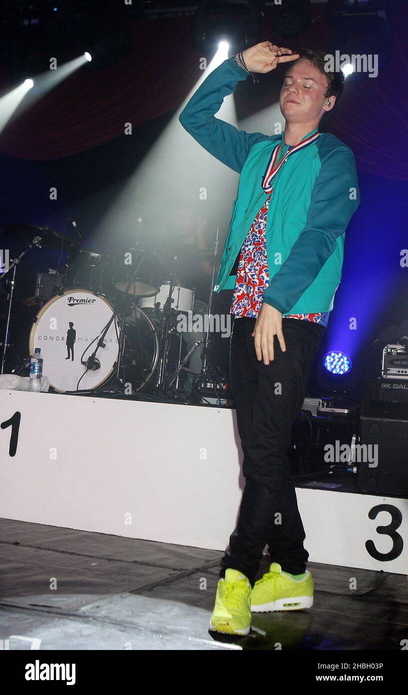 Conor Maynard performs live on stage at G-A-Y Heaven in London Stock ...