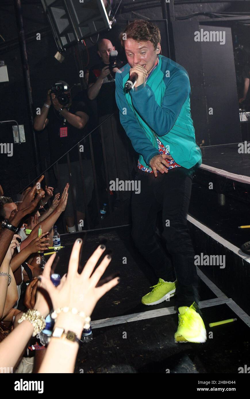 Conor Maynard performs live on stage at G-A-Y Heaven in London Stock ...