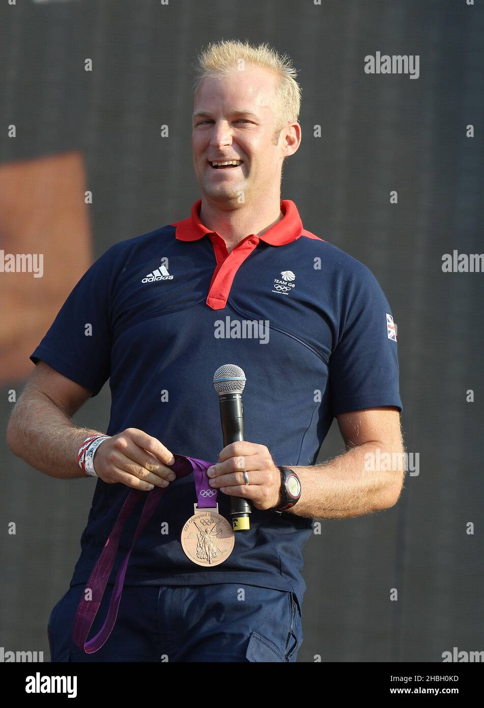 Alex Partridge Rowing Mens 8 Bronze Medalist at the BT London Live ...