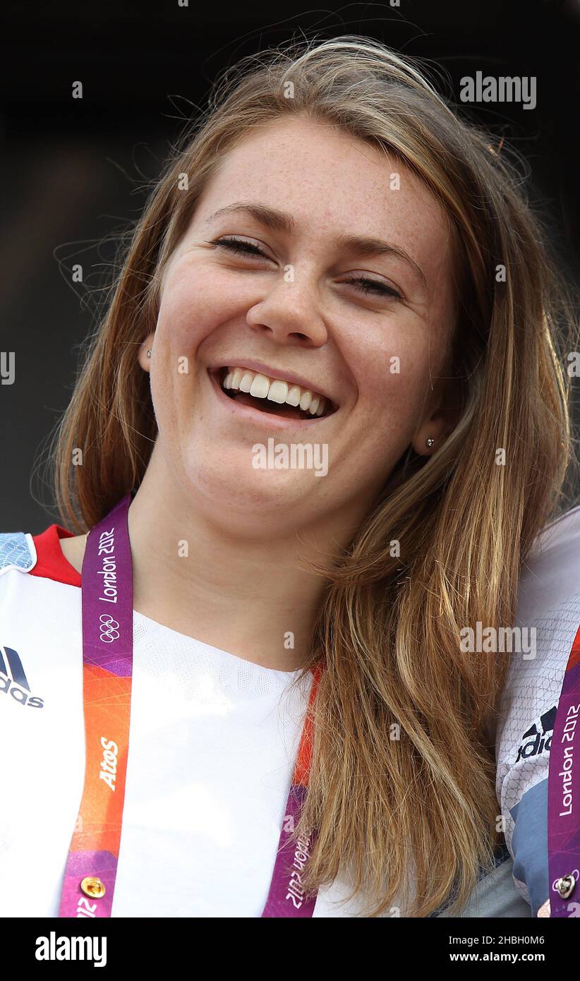 Jessica Varnish, Olympic bronze medalist in the female BMX Track ...