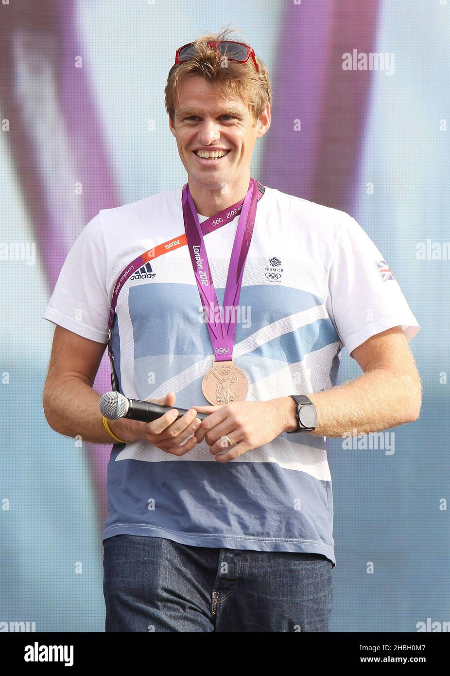 Alan Campbell, Olympic Bronze medalist in the men's Rowing Singles ...