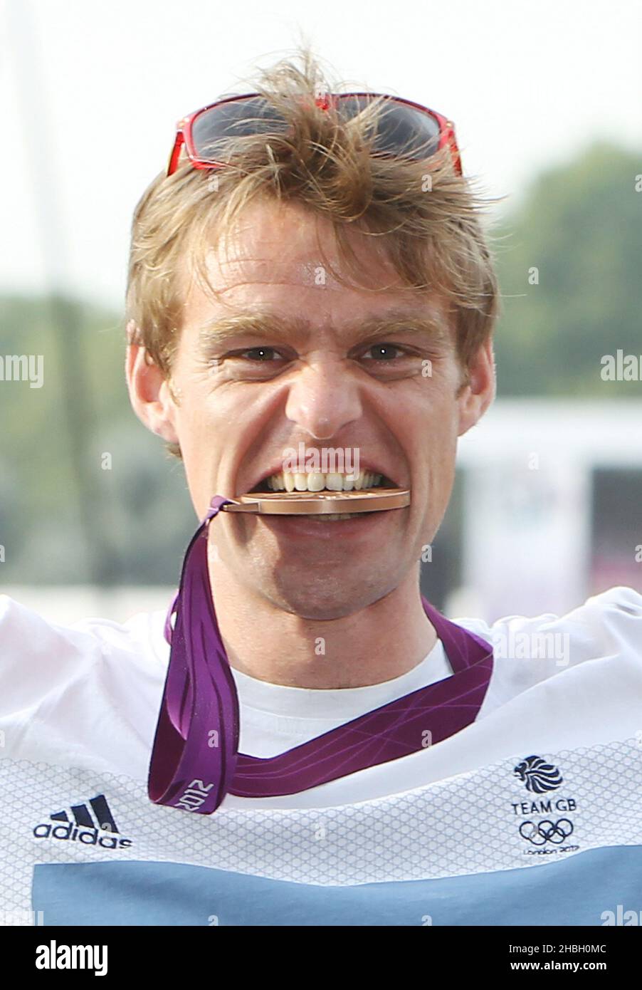 Alan Campbell, Olympic Bronze medalist in the men's Rowing Singles ...