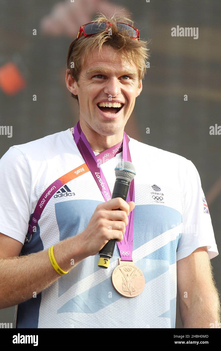 Alan Campbell, Olympic Bronze medalist in the men's Rowing Singles ...