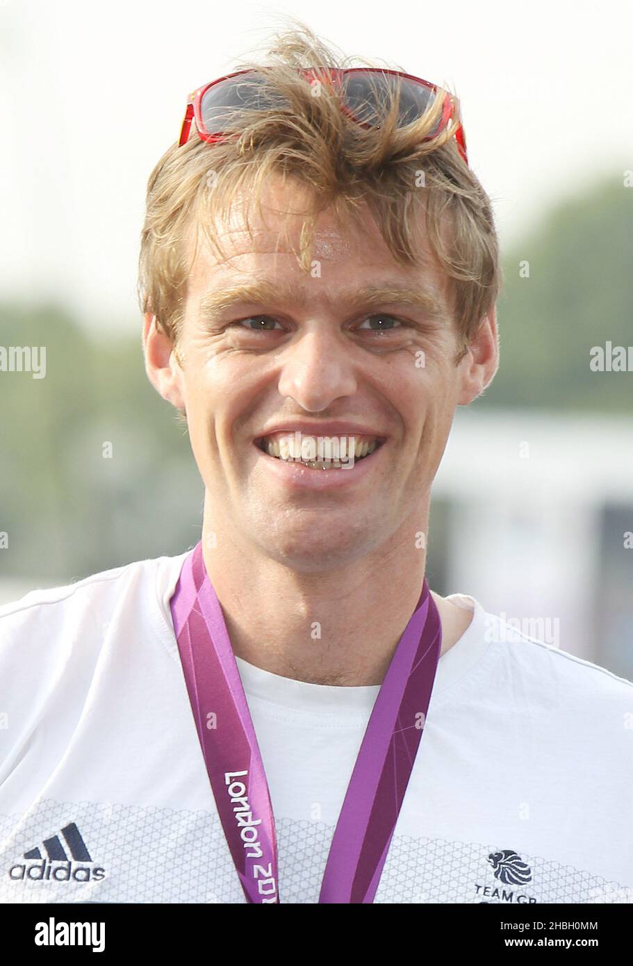 Alan Campbell, Olympic Bronze medalist in the men's Rowing Singles ...