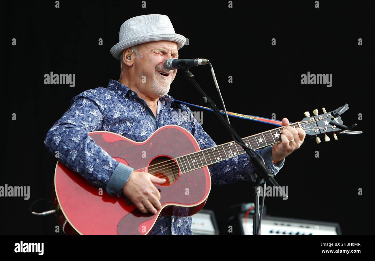 Paul Carrack performs live on stage at the BT London Live concert ...