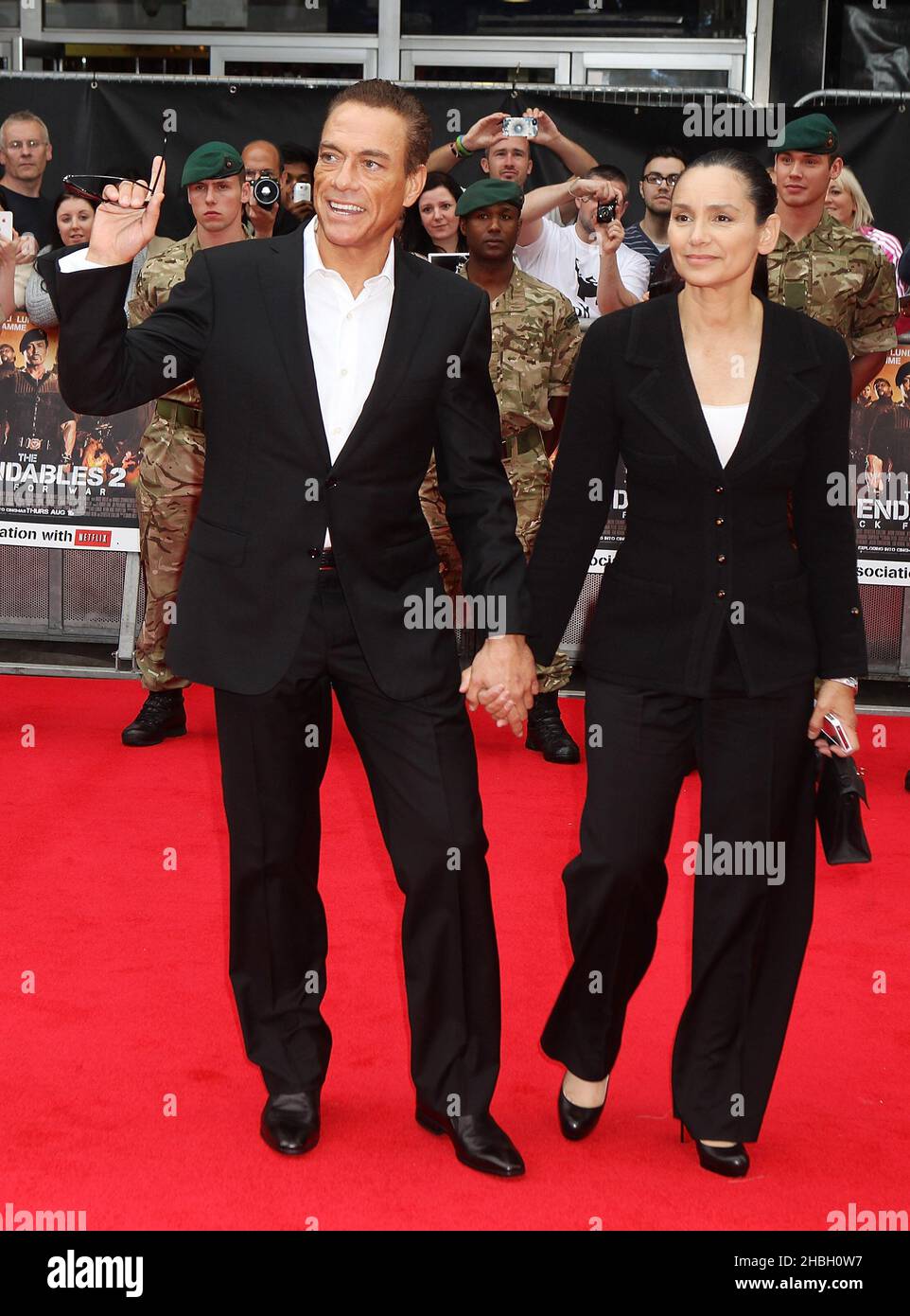 Jean-Claude Van Damme and Gladys Portugues Van Damme attends The ...