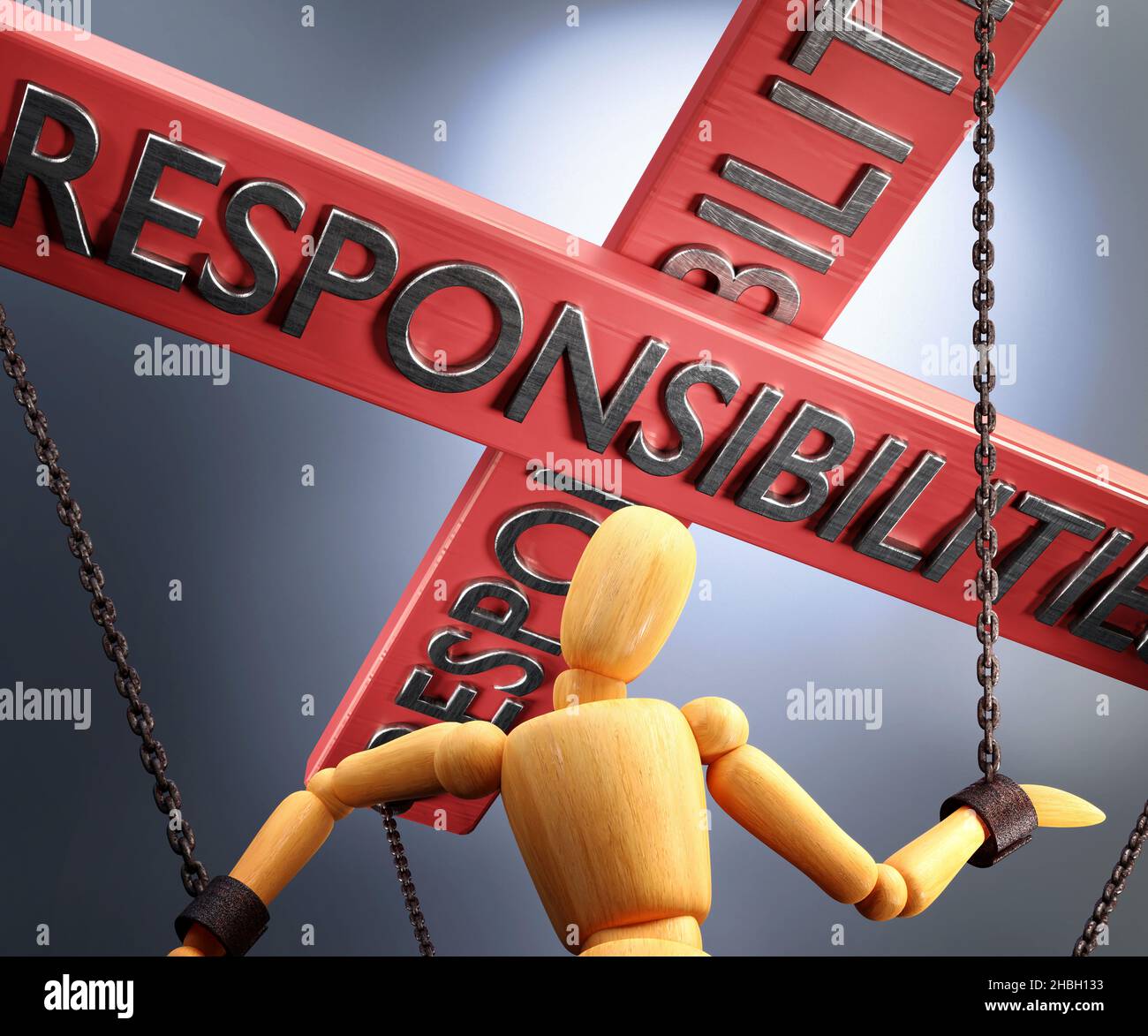 Responsibilities control, power, influence and manipulation symbolized ...