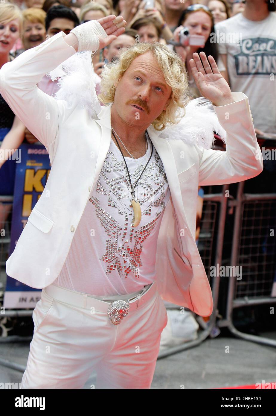 Keith Lemon arriving at the World Premier of Keith Lemon The Film at ...