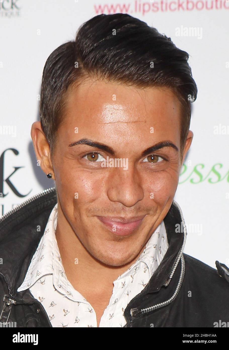 Bobby Norris arriving at the 'Lipstick Boutique' Clothing launch at the ...