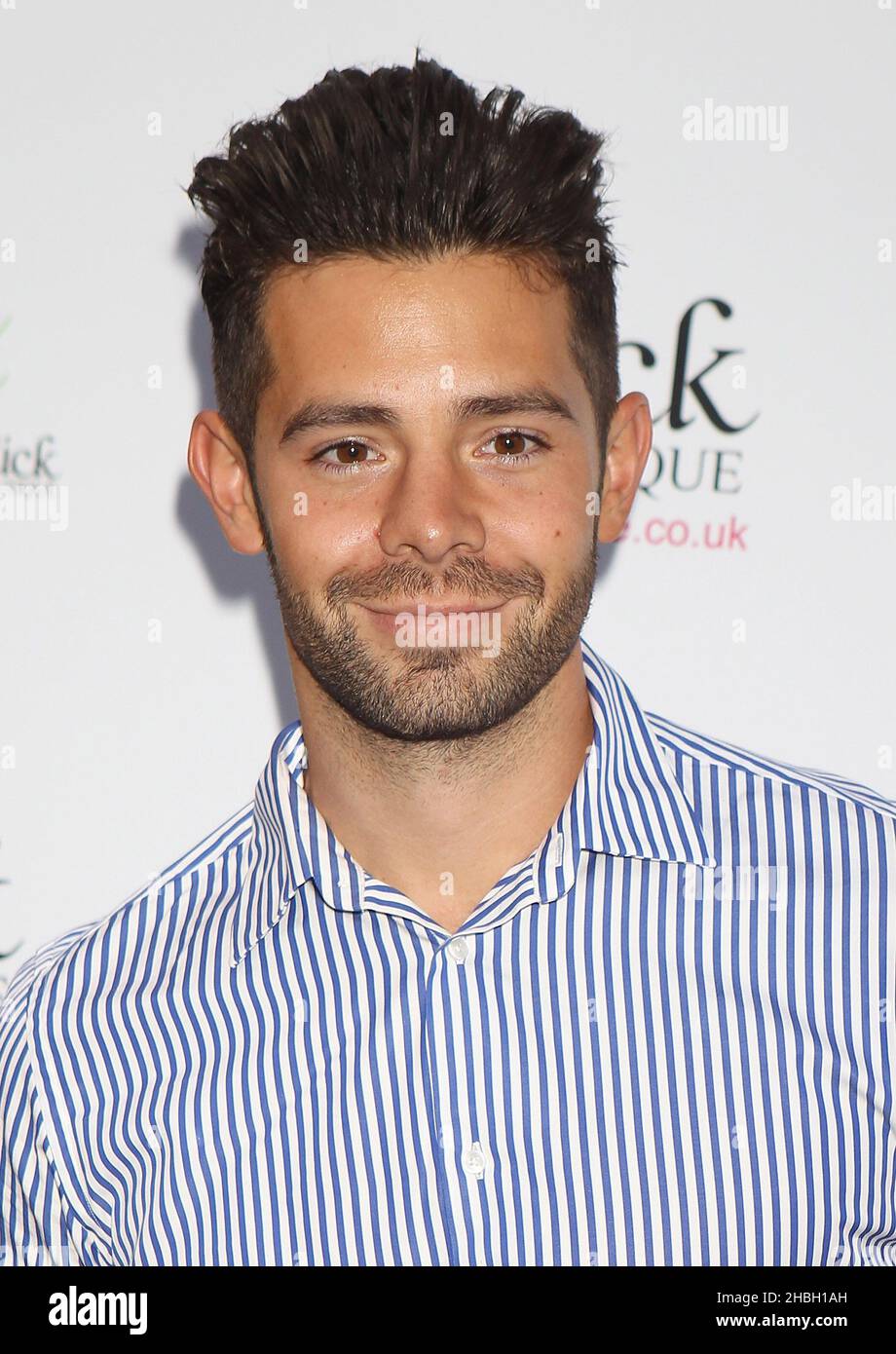 Charlie King arriving at the 'Lipstick Boutique' Clothing launch at the ...