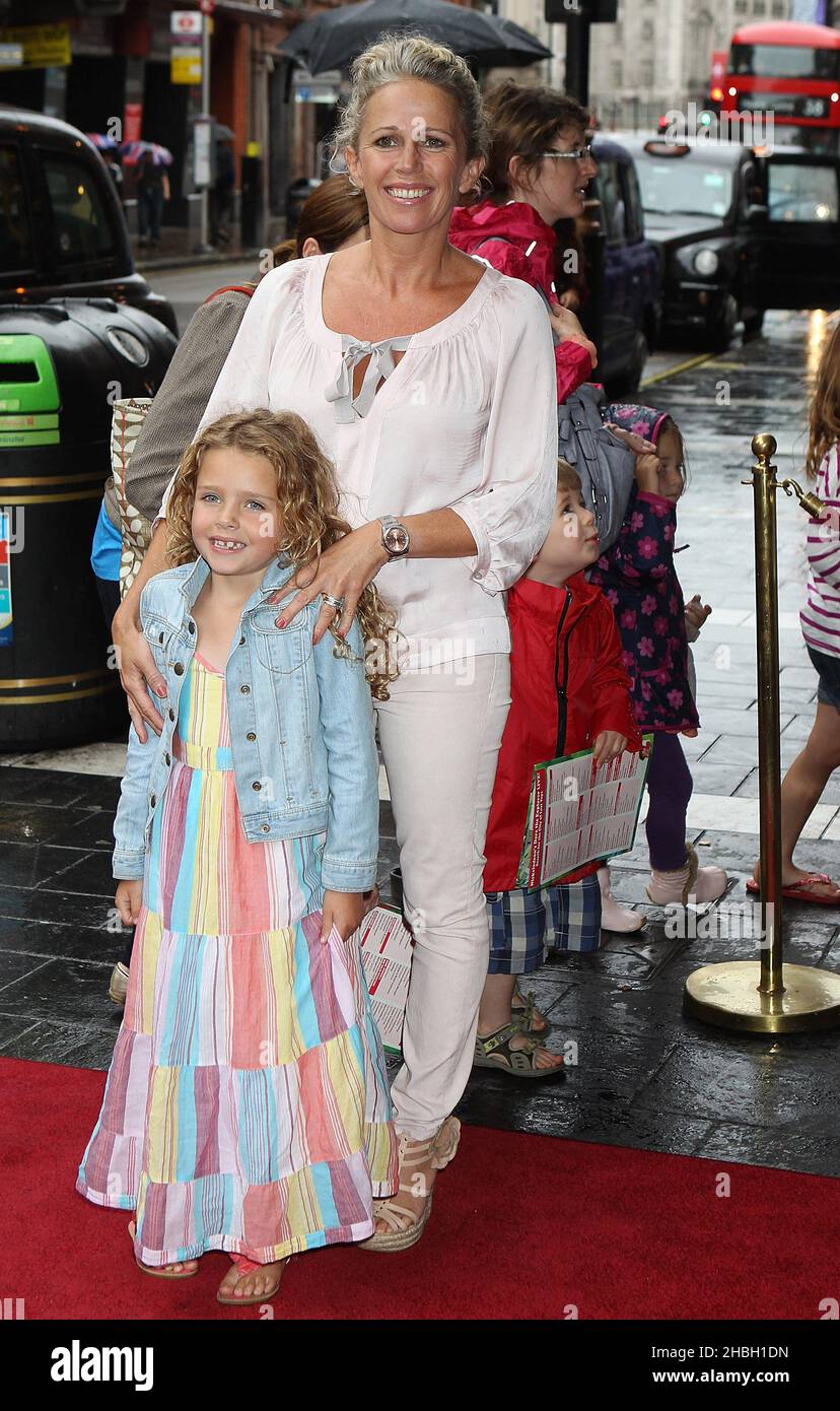 Lucy Benjamin and daughter Bessie attending the UK Premiere of ...