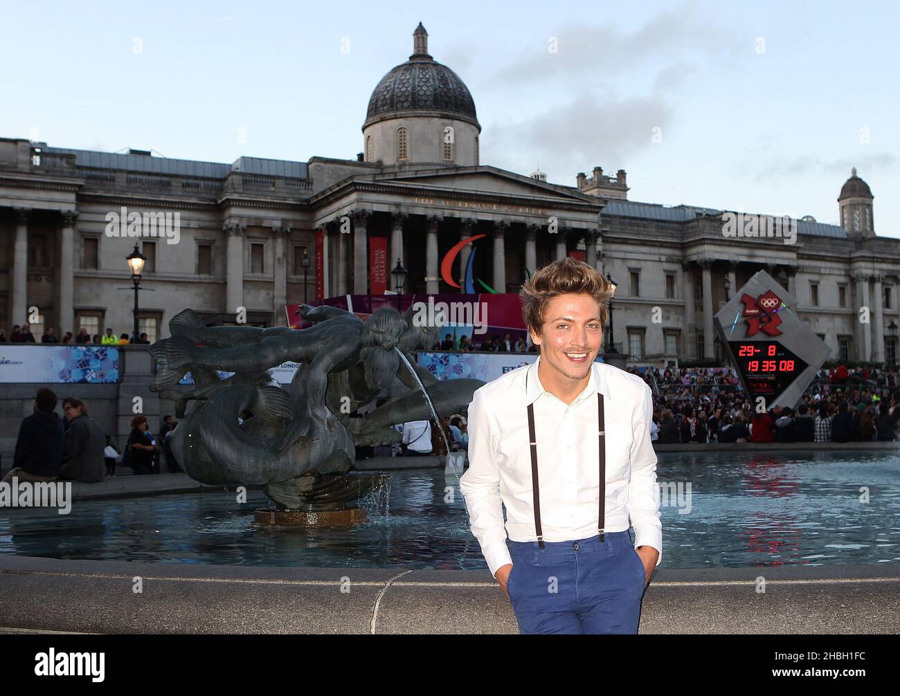 Tyler James, singer/songwriter from the Voice, at the BT London Live ...