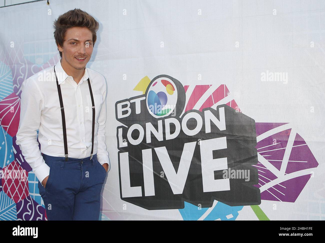 Tyler James, singer/songwriter from the Voice, at the BT London Live ...