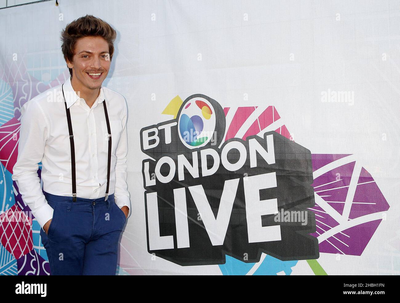 Tyler James, singer/songwriter from the Voice, at the BT London Live ...
