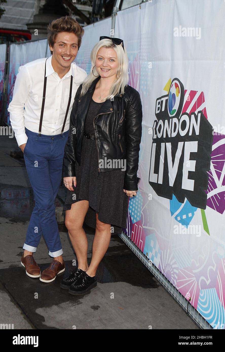 Tyler James, singer/songwriter from the Voice, with DJ Polly James of ...