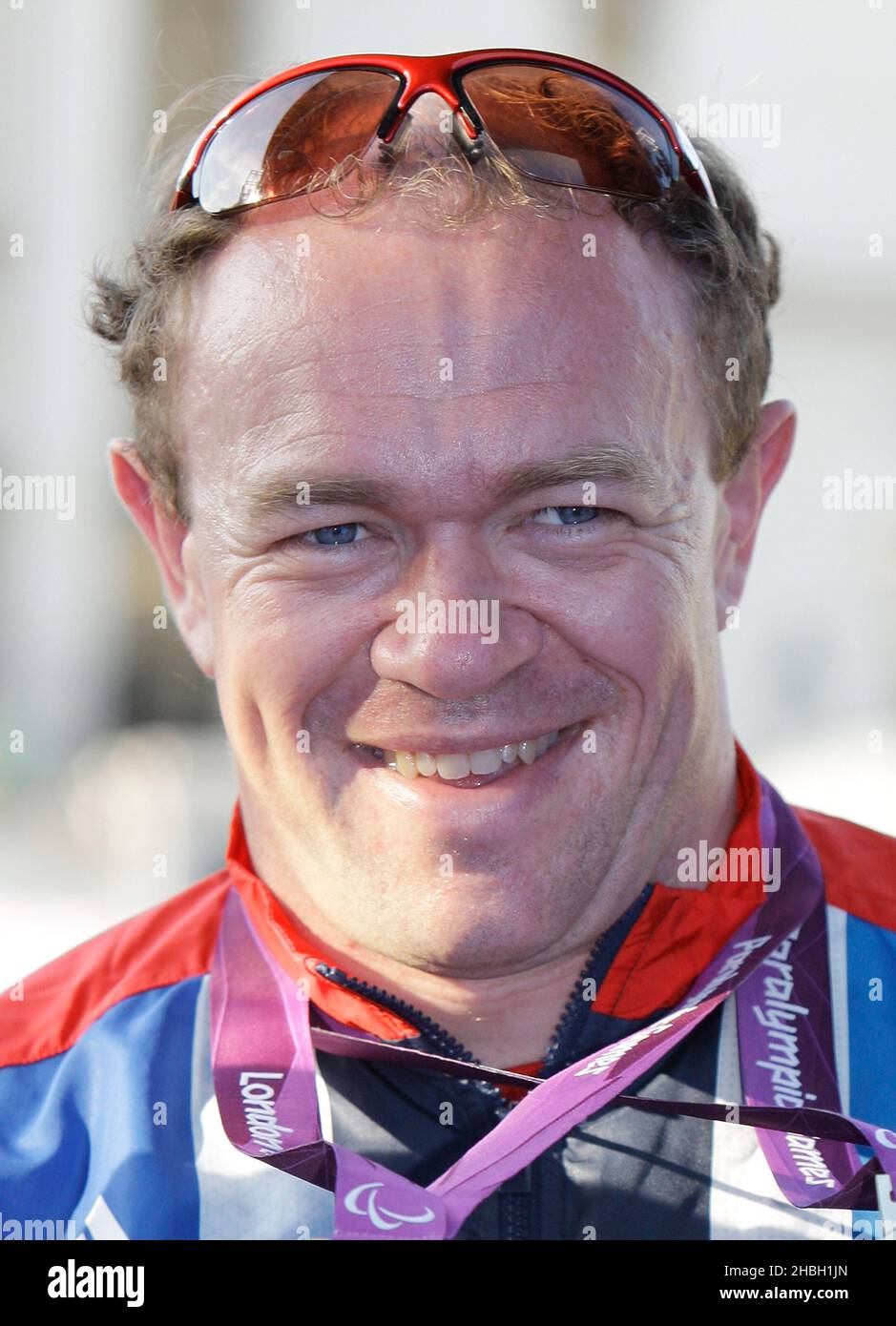 Barney Storey, gold medalist for the tandem kilometre as well as silver ...