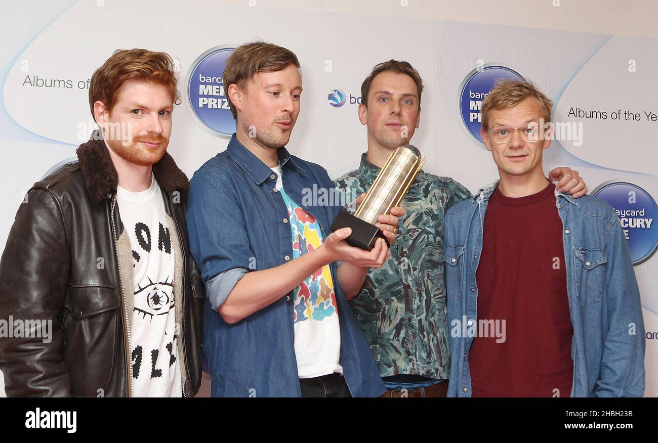 Django Django arriving at the Mercury Prize 'Albums of the Year ...
