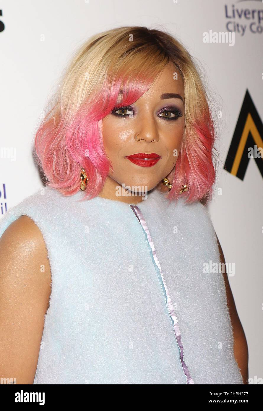 Tanye Lacey arriving at the Mobo Nominations Arrivals at Foridita in ...