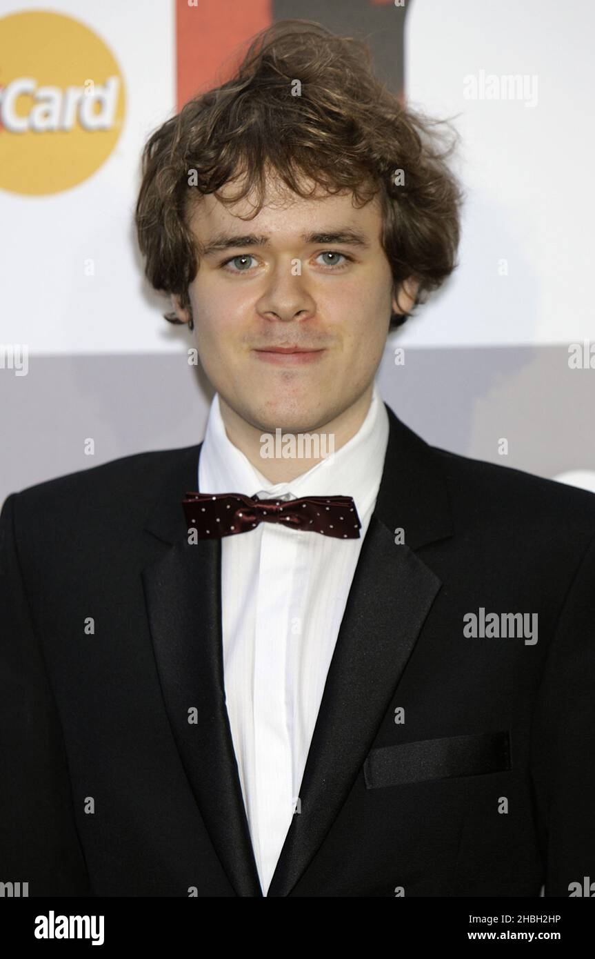Benjamin Grosvenor at the 2012 Classic Brit Awards at the Royal Albert ...