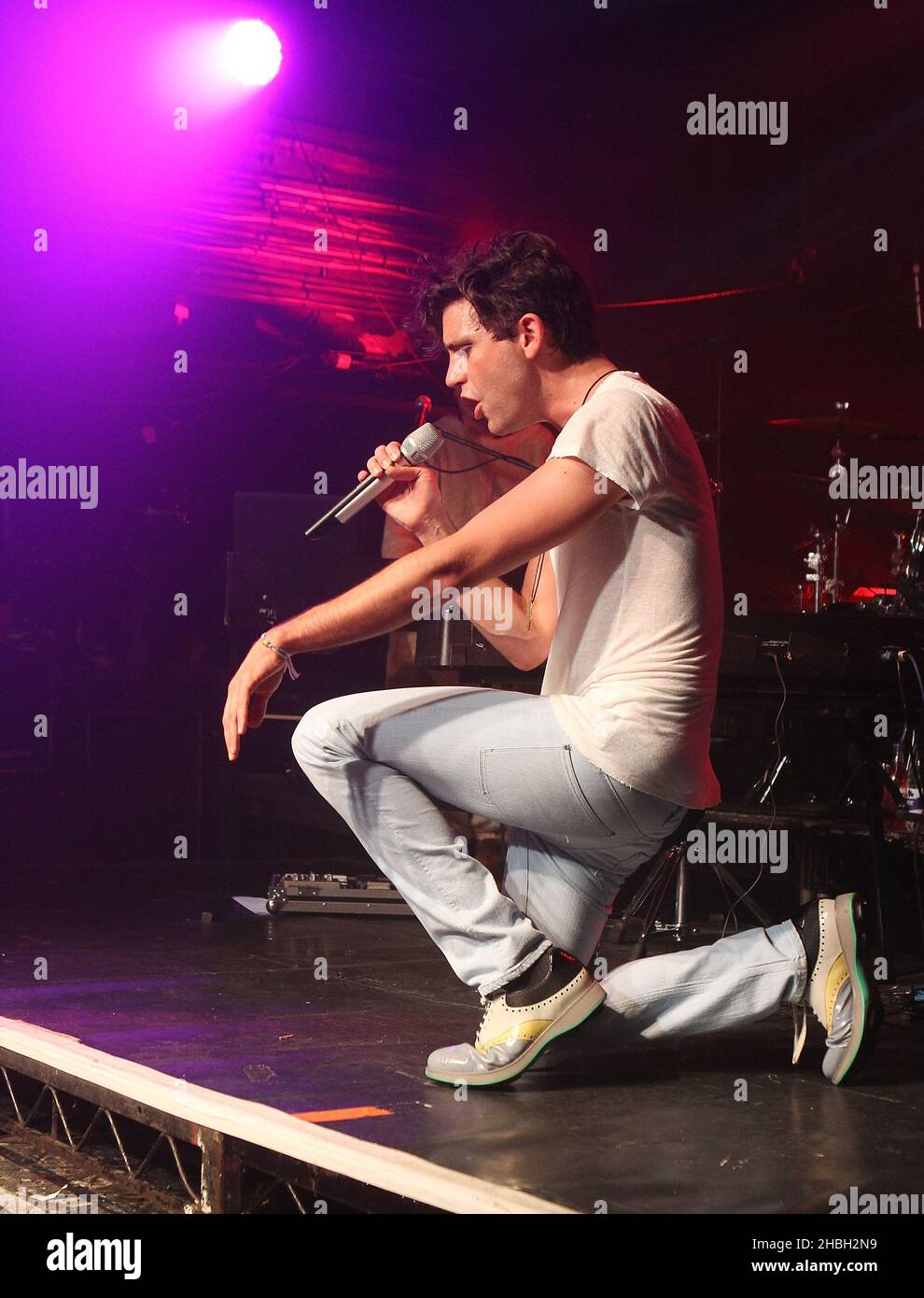 Mika performs at G-A-Y Heaven in London Stock Photo - Alamy