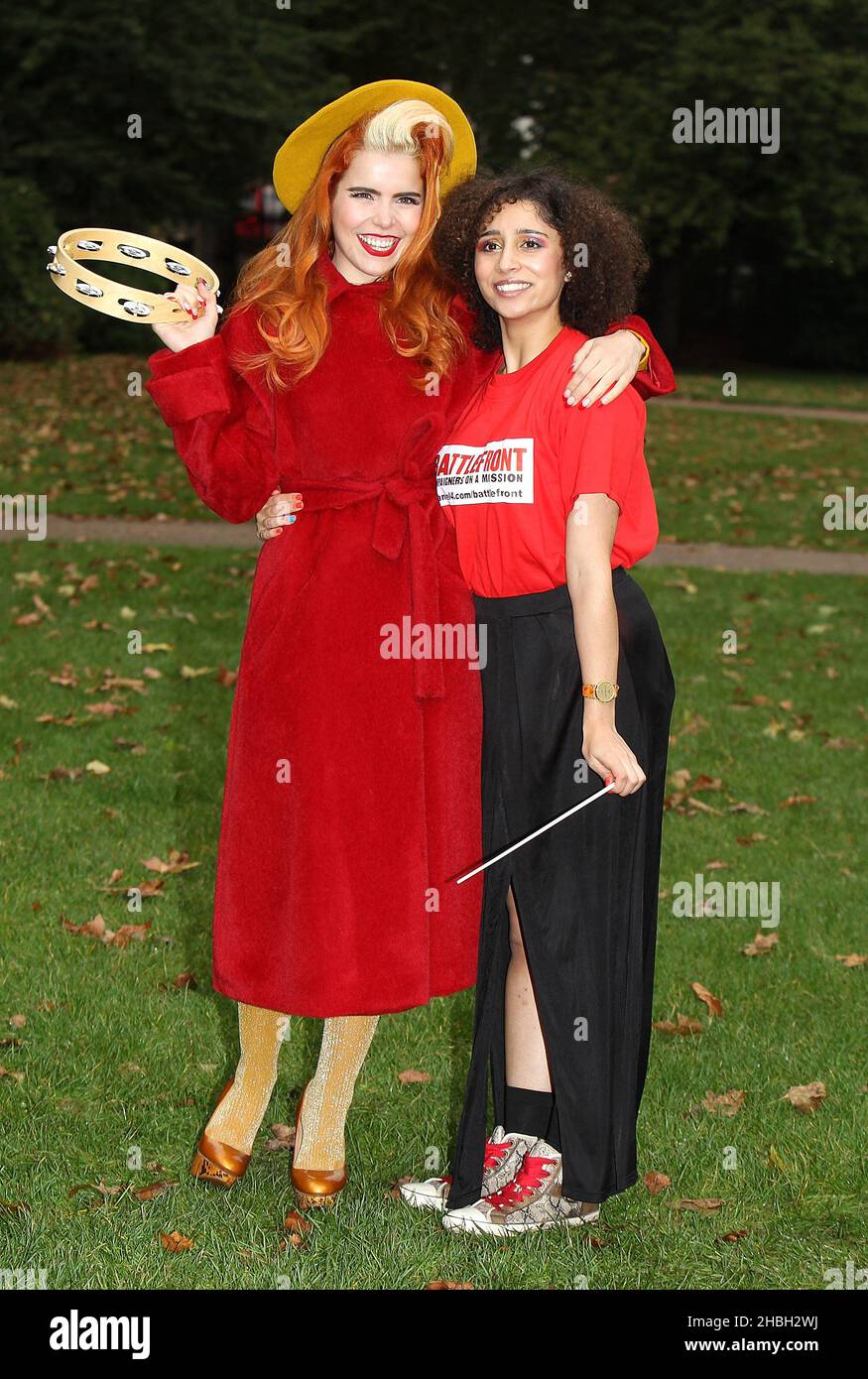 Paloma Faith with Ava Patel at Channel 4 Battlefront Campaignor Youth ...