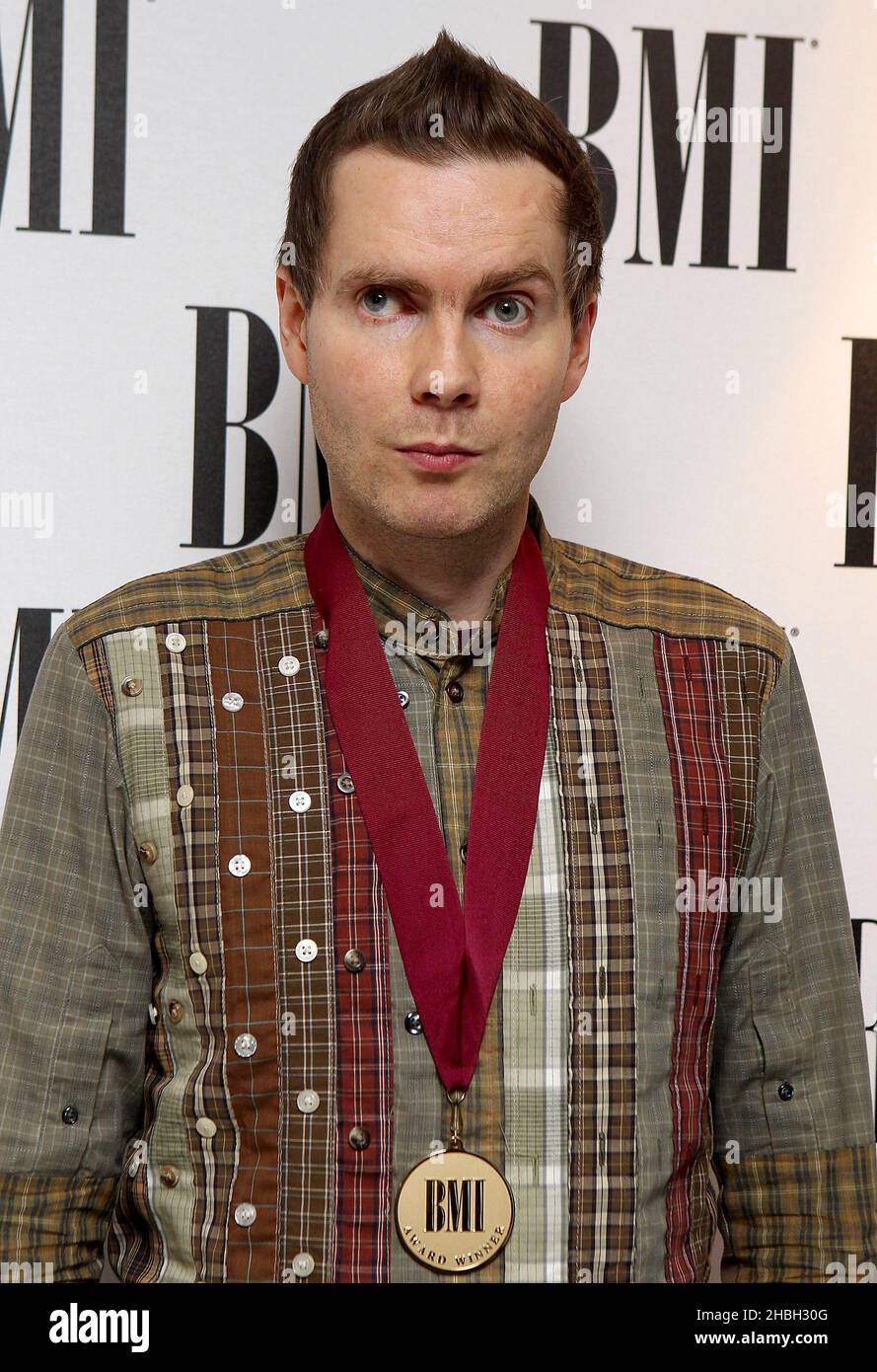 Jonsi arriving at the BMI 2012 Awards at the Dorchester Hotel in London ...