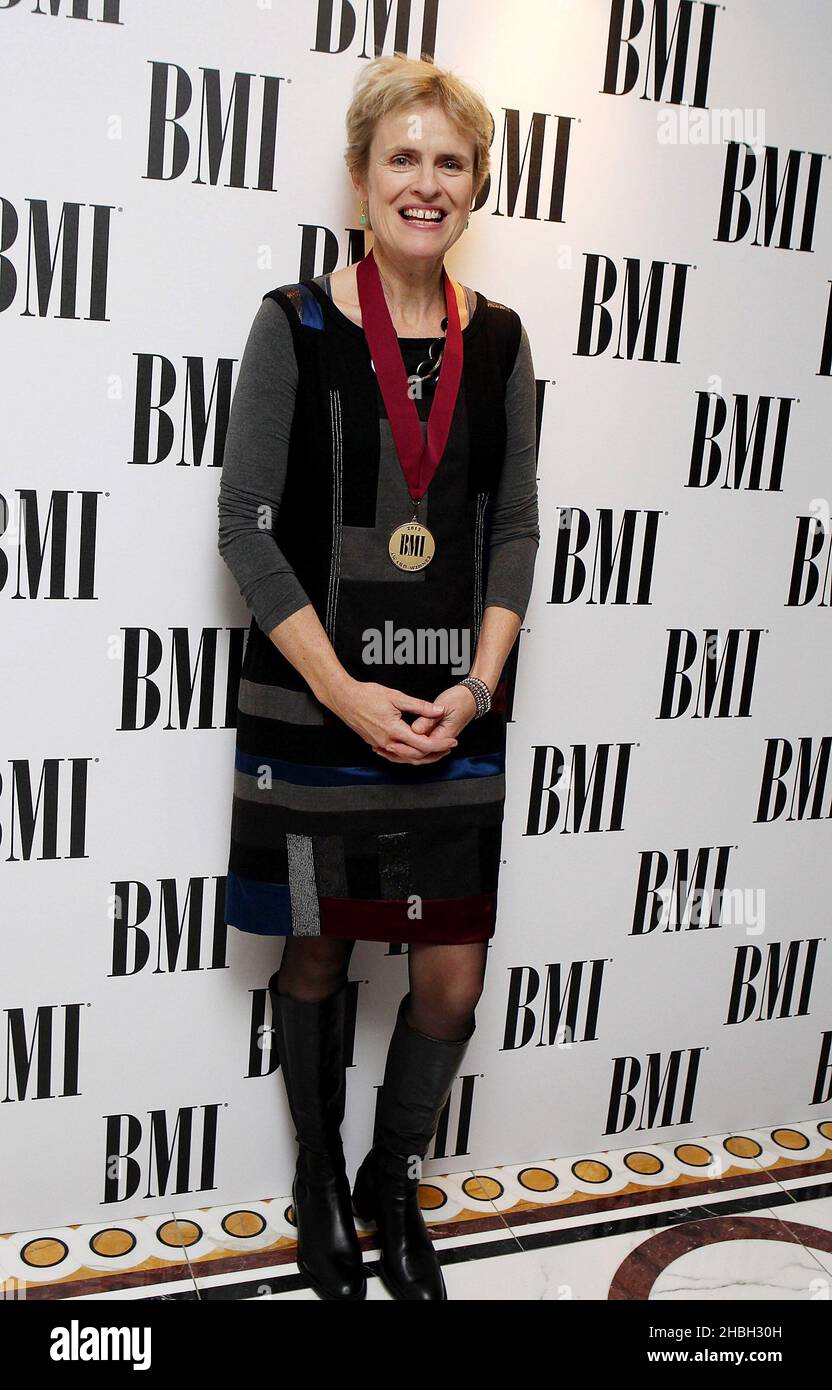 Rachel Portman arriving at the BMI 2012 Awards at the Dorchester Hotel ...