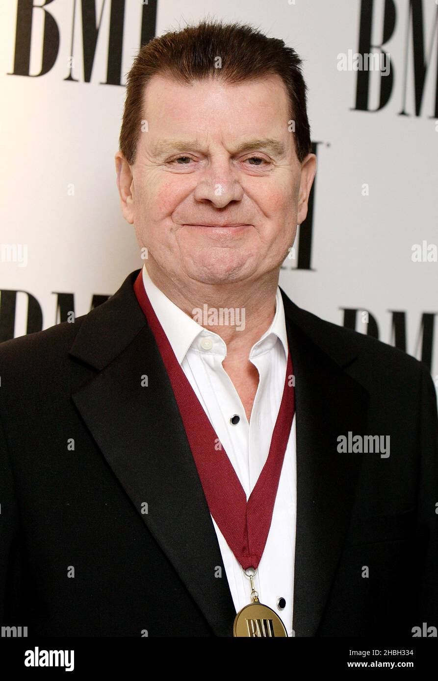 Peter Callender arriving at the BMI 2012 Awards at the Dorchester Hotel ...