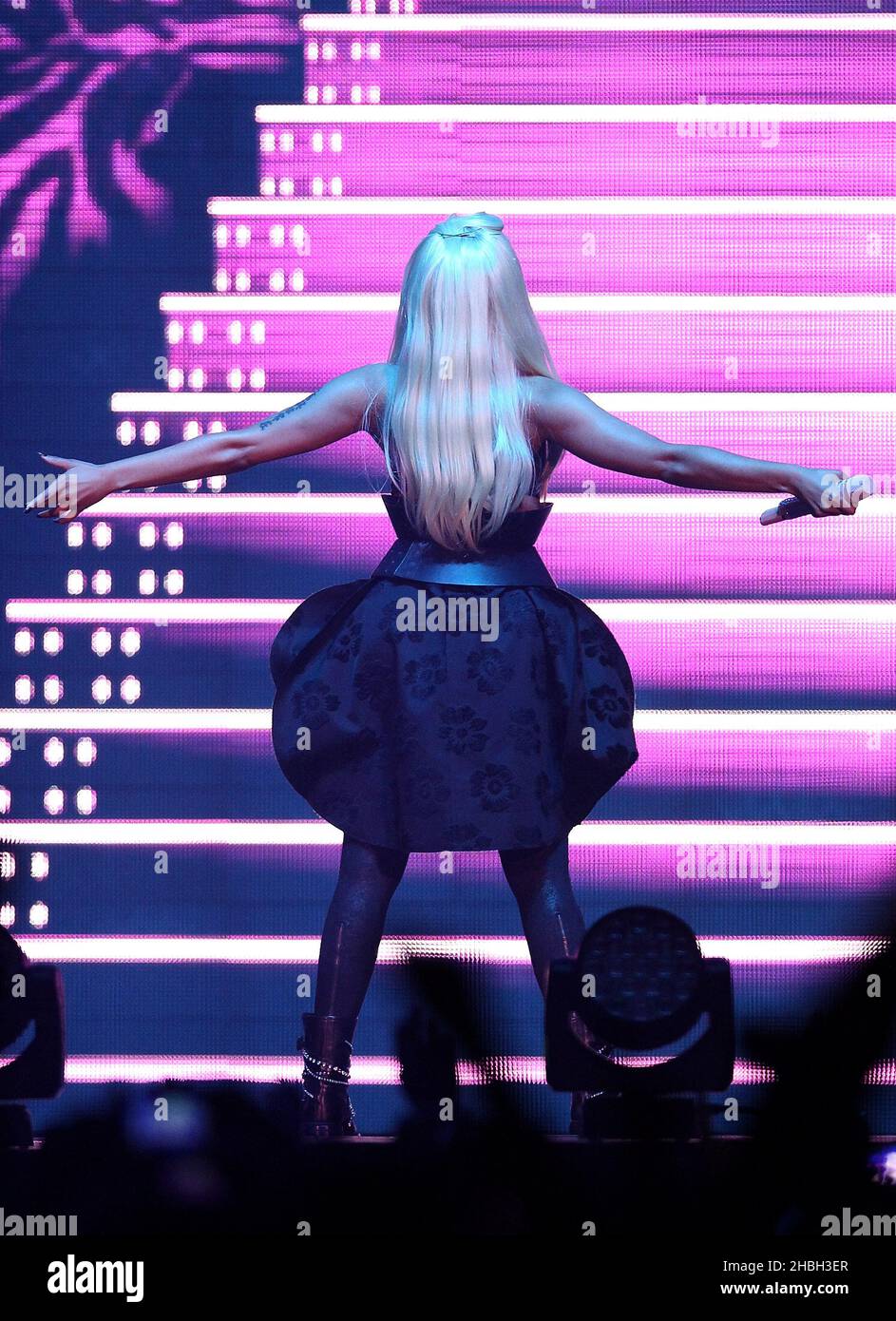 Nicki Minaj performs live in concert at the Capital FM Arena in ...