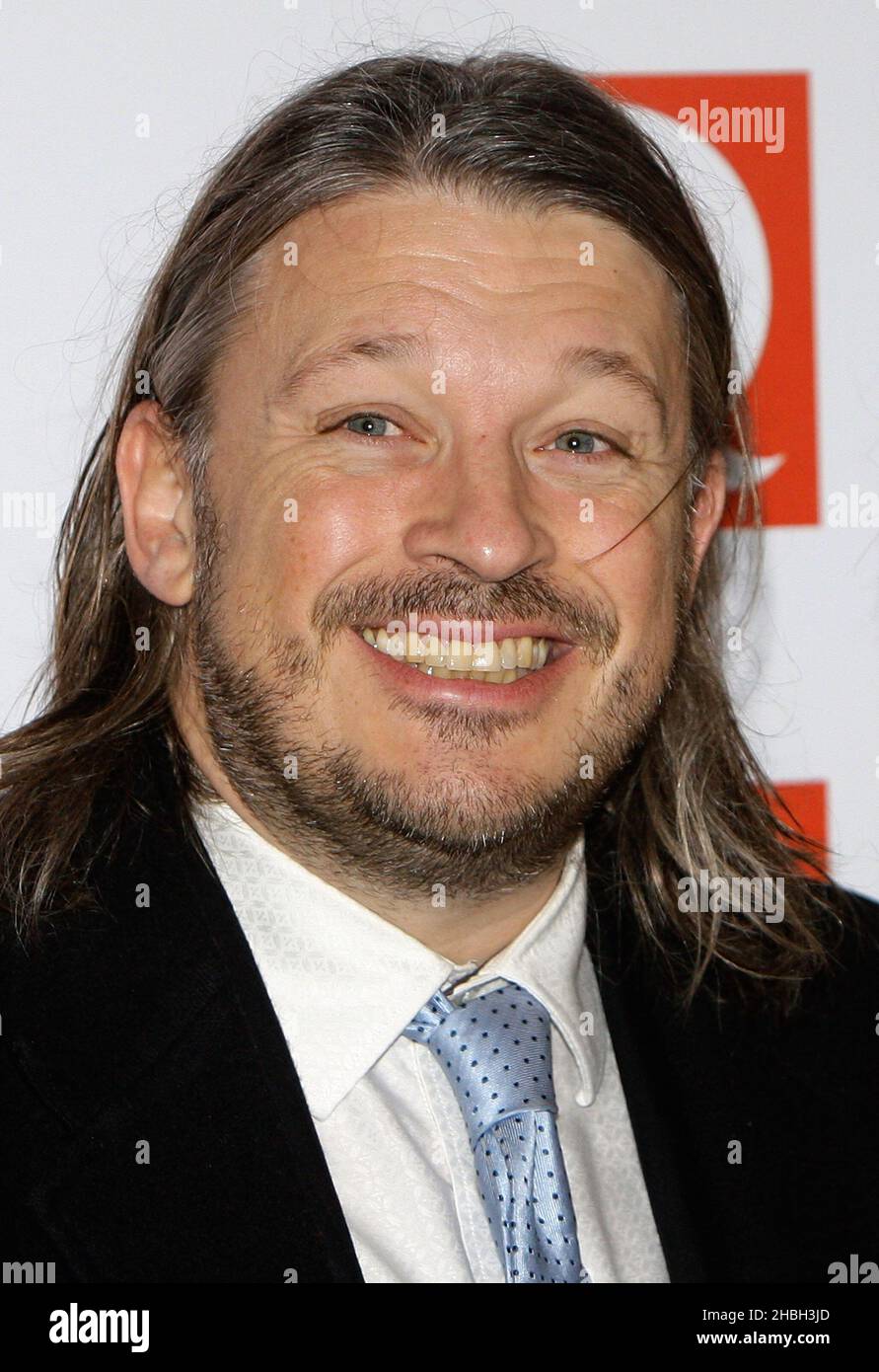 Richard Herring arriving at the Q Awards at the Grosvenor Hotel in ...