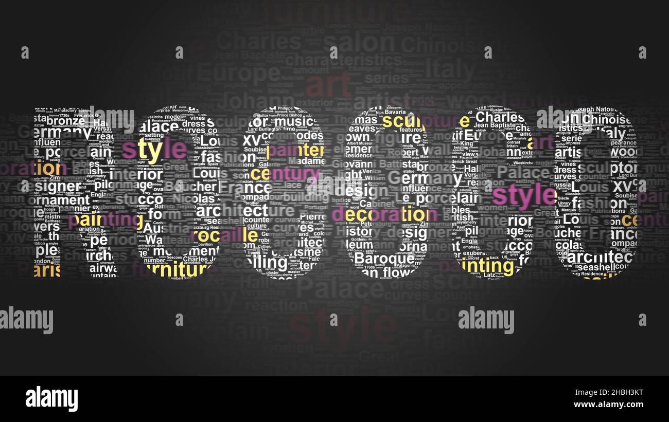 Rococo - essential subjects and terms related to Rococo arranged by ...