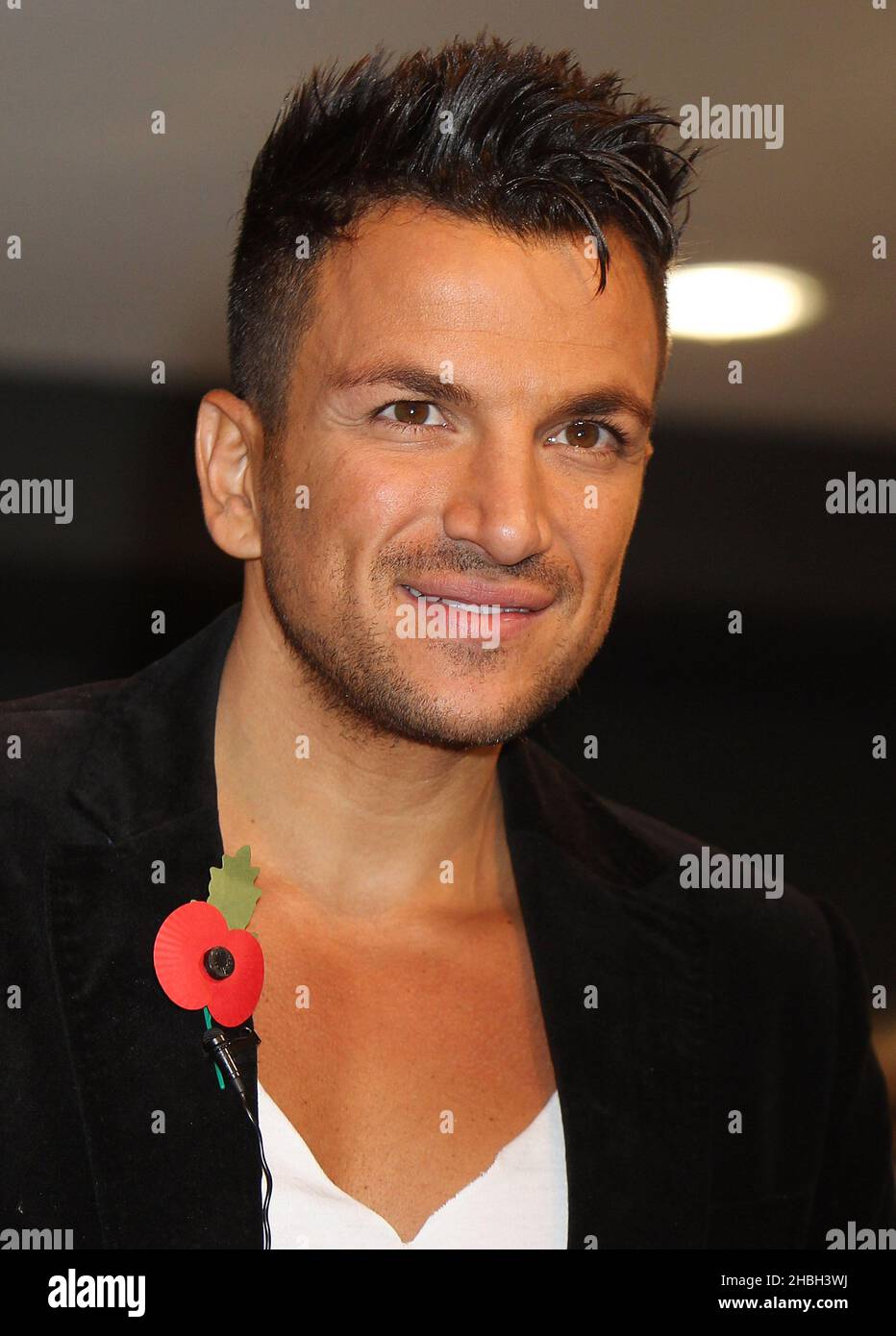 Peter Andre signs copies of his new album "Angels And Demons" and his ...