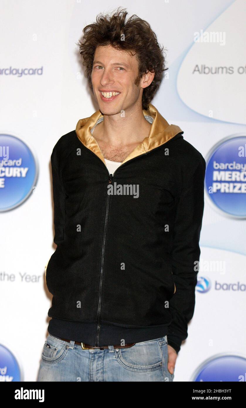 Sam Lee arriving at Barclaycard Mercury Music Prize at the Roundhouse ...