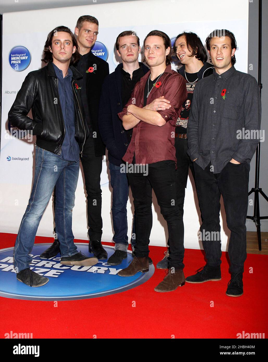 Orlando Weeks, Hugo White, Felix White, Rupert Jarvis and Sam Doyle of ...