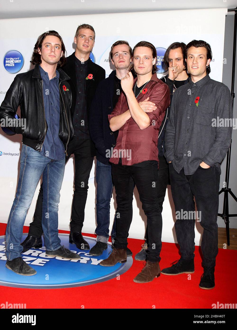 Orlando Weeks, Hugo White, Felix White, Rupert Jarvis and Sam Doyle of ...