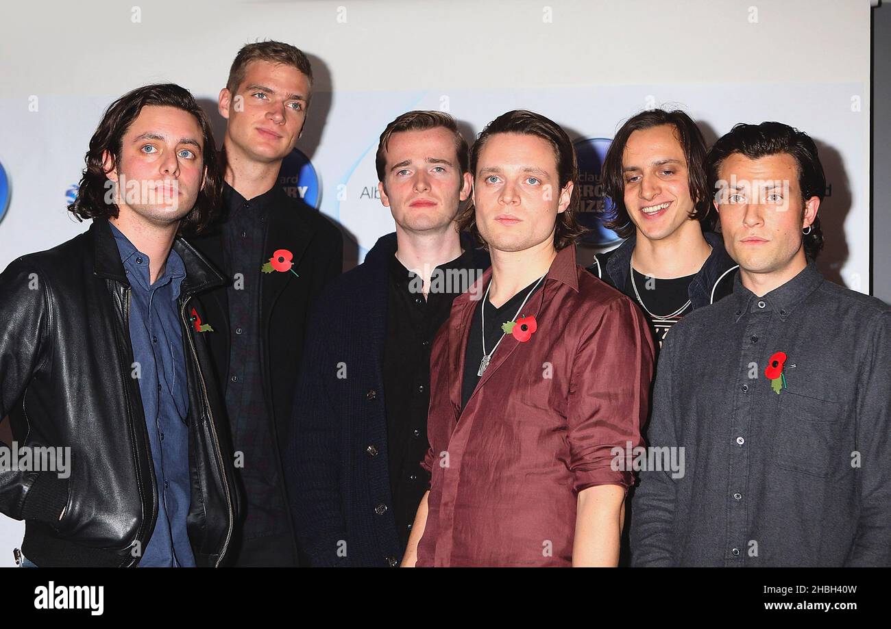 Orlando Weeks, Hugo White, Felix White, Rupert Jarvis and Sam Doyle of ...