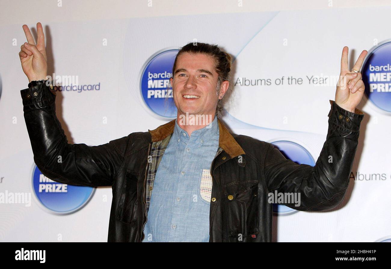 Robert John Gorham of Rob Da Bank arriving at Barclaycard Mercury Music ...