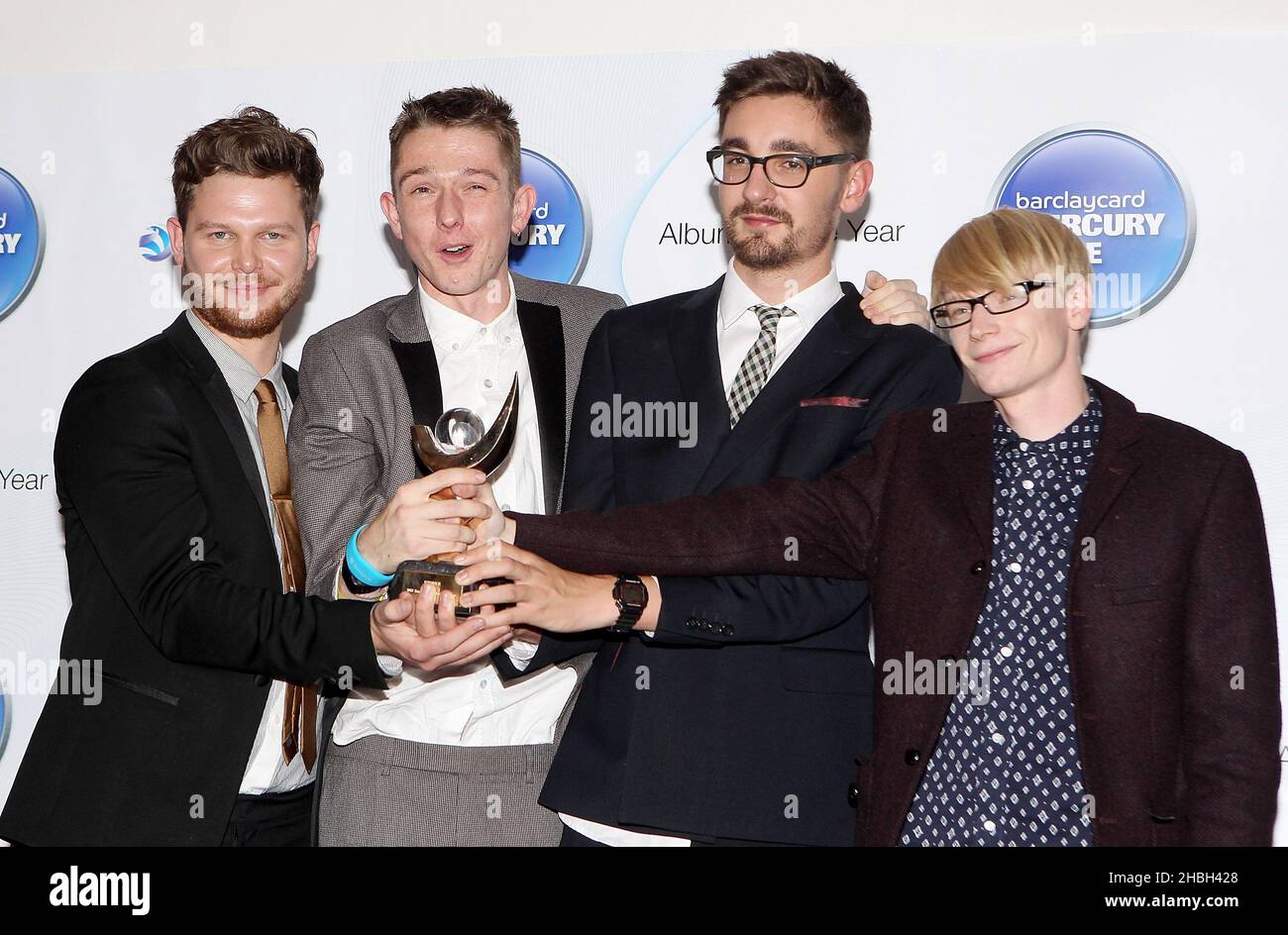 (From left to right) Joe Newman, Thom Green, Gwil Sainsbury and Gus ...