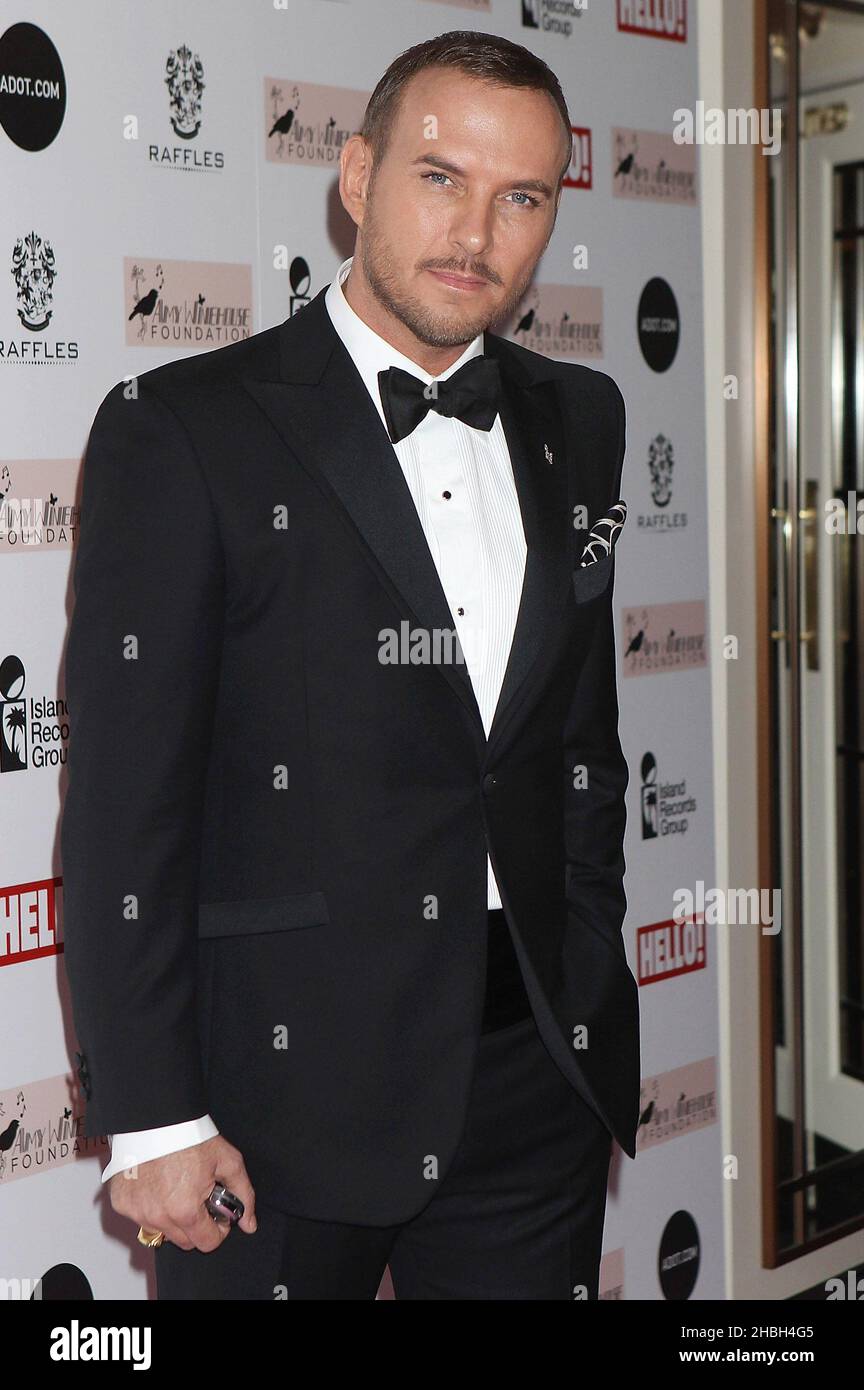 Amy winehouse foundation tribute ball london hi-res stock photography ...