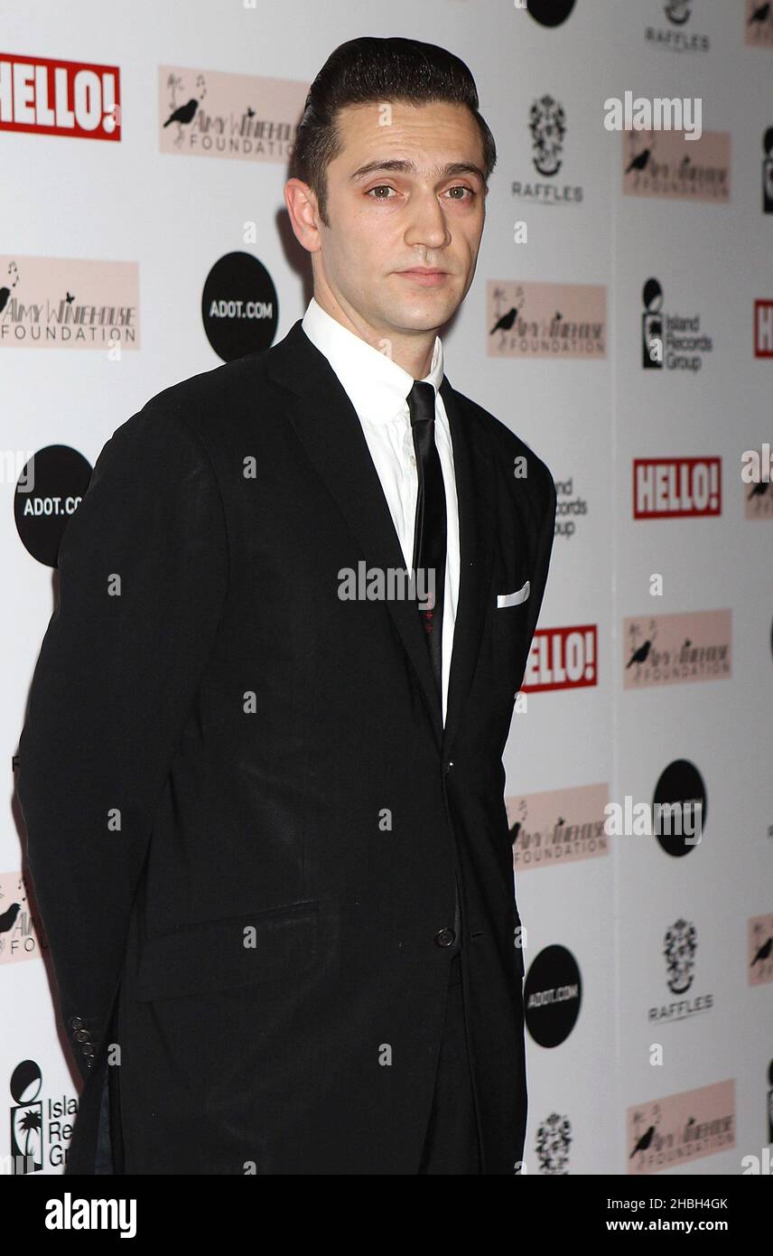 Reg Traviss attending the Amy Winehouse Foundation Tribute Ball at the ...