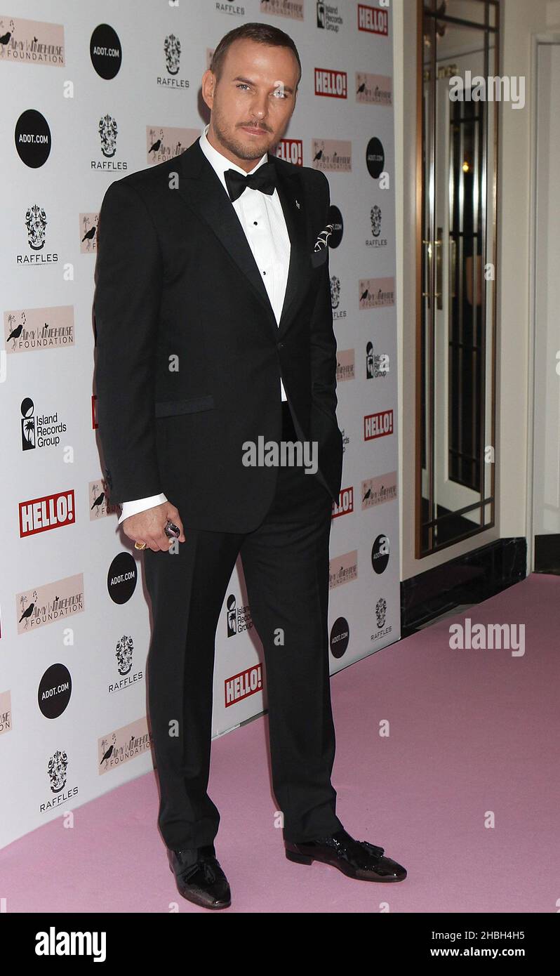 Matt Goss attending the Amy Winehouse Foundation Tribute Ball at the ...